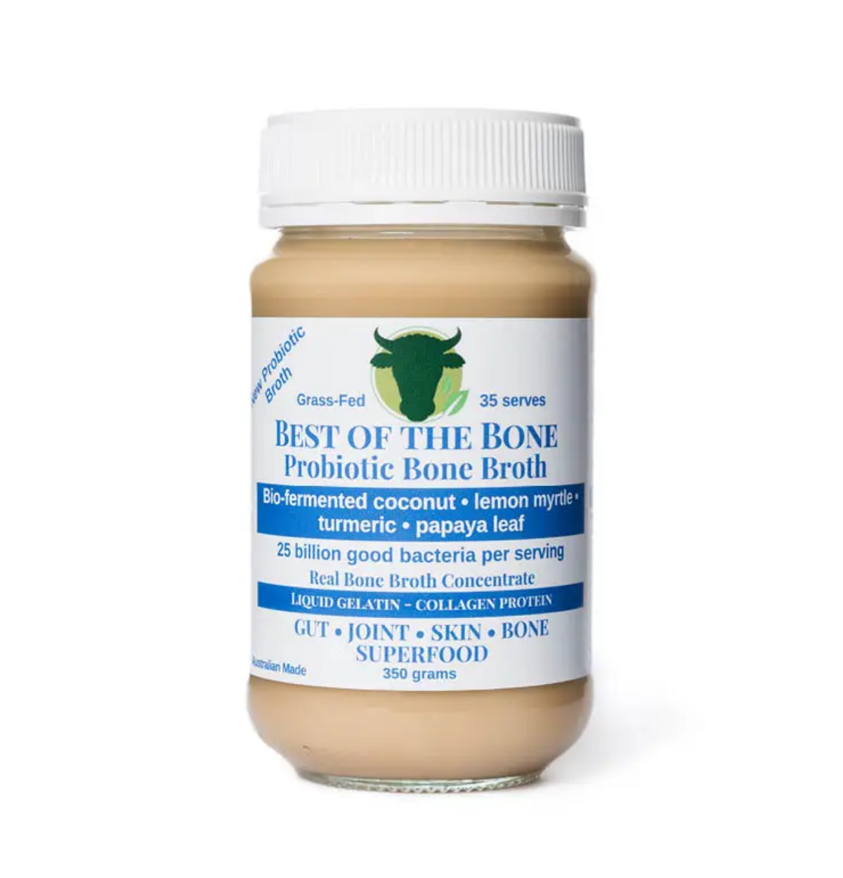Best of the Bone broth liquid concentrate PROBIOTIC broth 390g