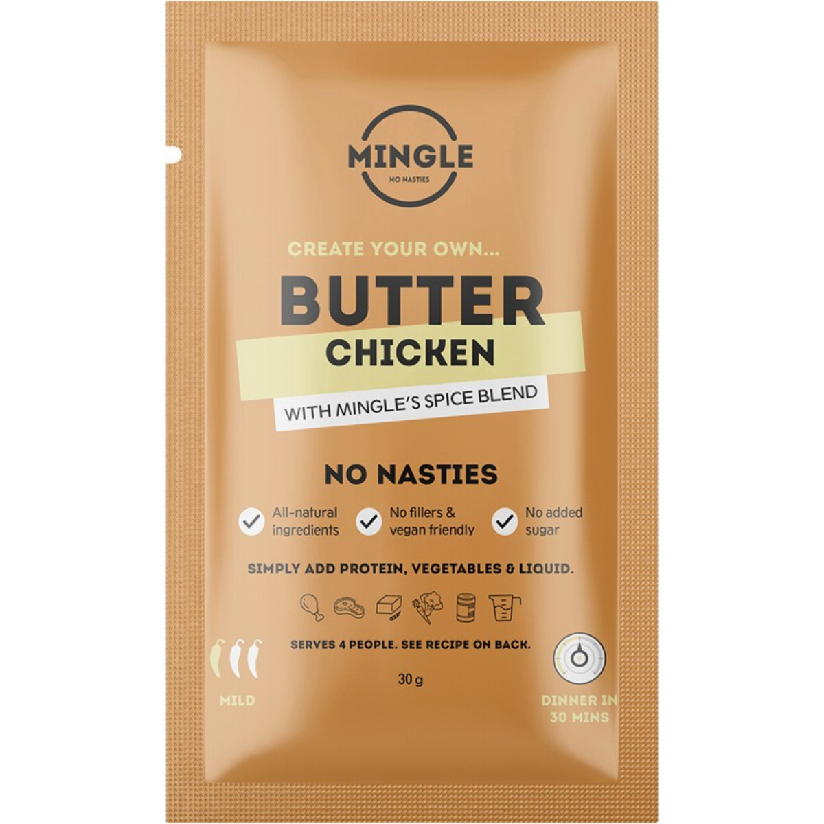MINGLE Natural Seasoning Blend Butter Chicken 30g