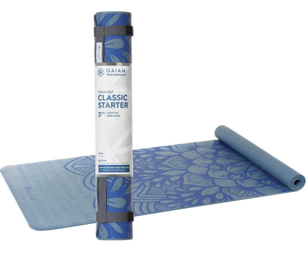 Product Review Gaiam Yoga Mat Classic Starter - Gr8 Health